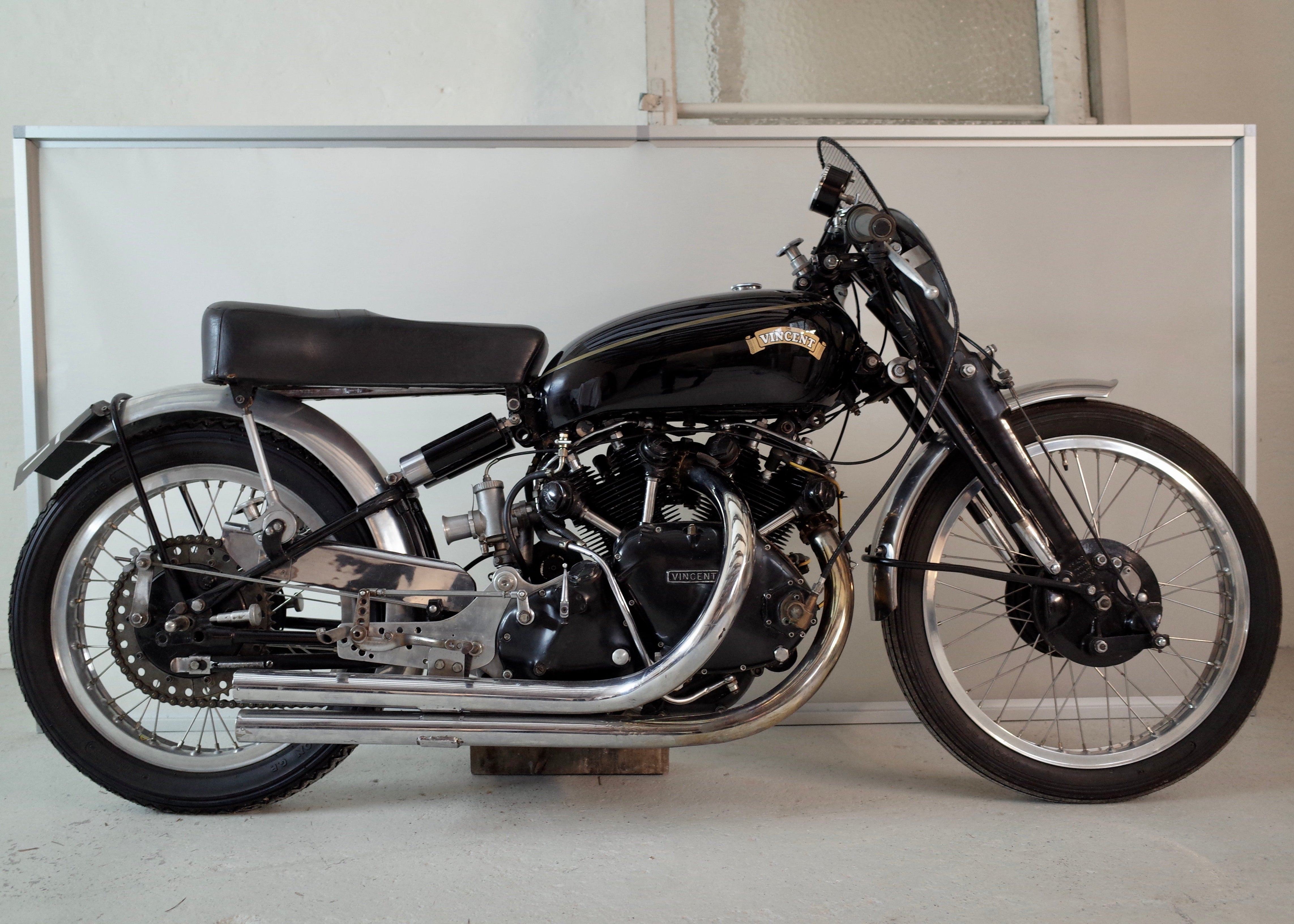 1954 Vincent Series C Rapide to Black Lightning Spec. – Century Limited